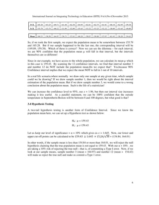 USE OF EXCEL IN STATISTICS: PROBLEM SOLVING VS PROBLEM UNDERSTANDING | PDF