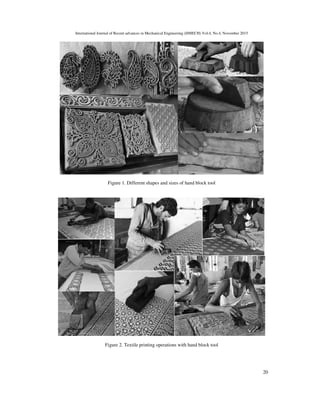 AN ERGONOMIC APPROACH TO DESIGN HAND BLOCK TOOL FOR TEXTILE PRINTING ...