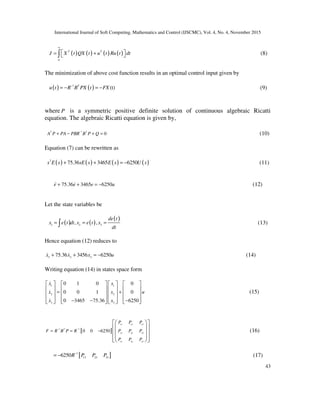 OPTIMAL PID CONTROLLER DESIGN FOR SPEED CONTROL OF A SEPARATELY EXCITED DC MOTOR: A FIREFLY ...