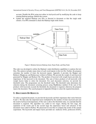 DOCUMENT SELECTION USING MAPREDUCE Yenumula B Reddy and Desmond Hill | PDF