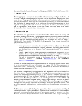 A New Framework for Securing Personal Data Using the Multi-Cloud | PDF