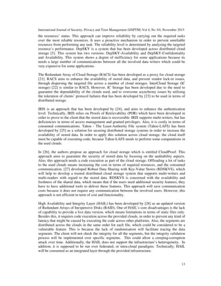 A New Framework for Securing Personal Data Using the Multi-Cloud | PDF