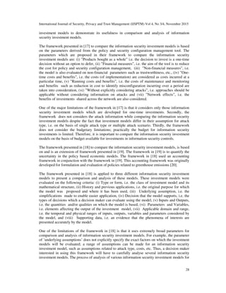 “CONTEXT, CONTENT, PROCESS” APPROACH TO ALIGN INFORMATION SECURITY INVESTMENTS WITH OVERALL ...