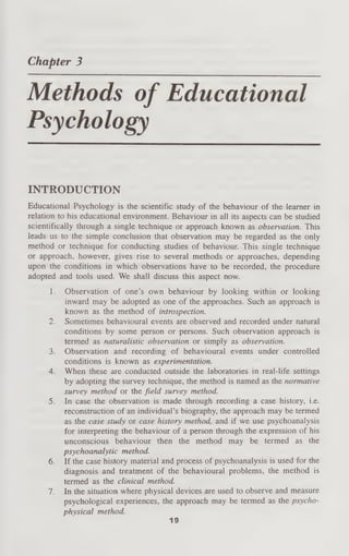 Advanced Educational Psychology 2nd Edition S.K. Mangal | PDF