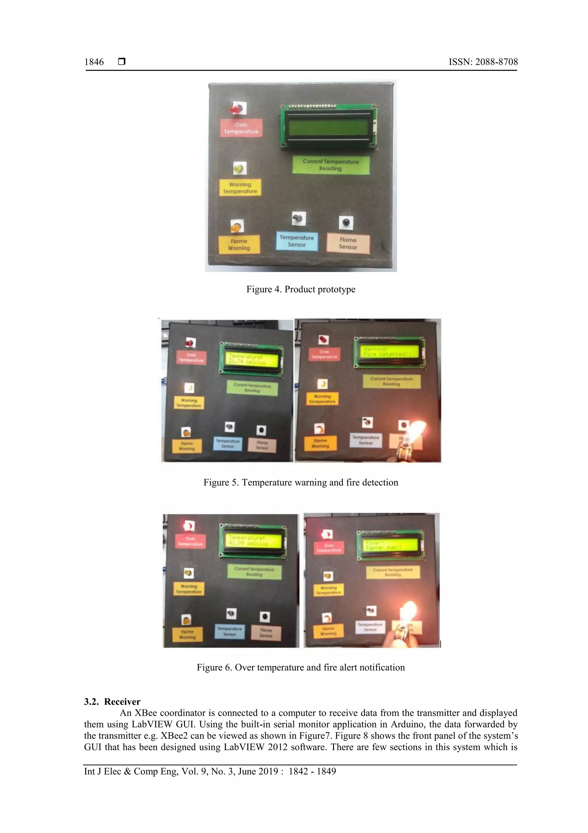Intelligent fire detection and alert system using labVIEW | PDF