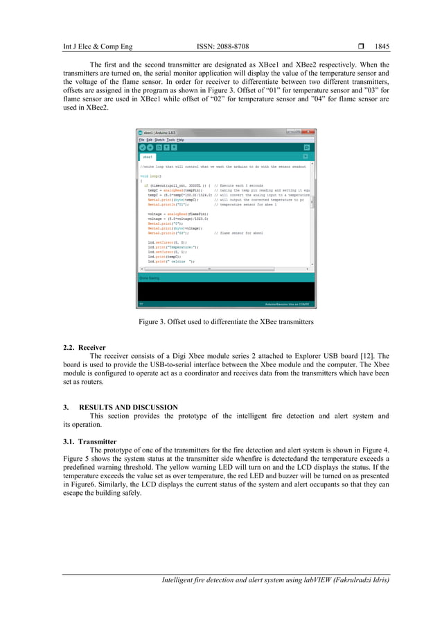 Intelligent fire detection and alert system using labVIEW | PDF