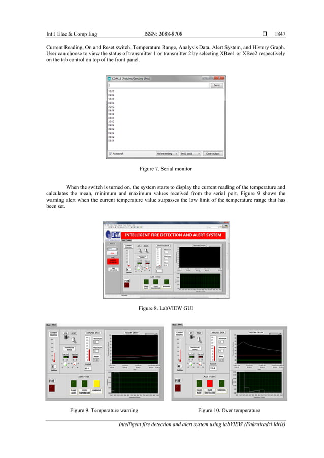 Intelligent fire detection and alert system using labVIEW | PDF
