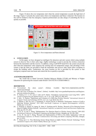 Intelligent fire detection and alert system using labVIEW | PDF