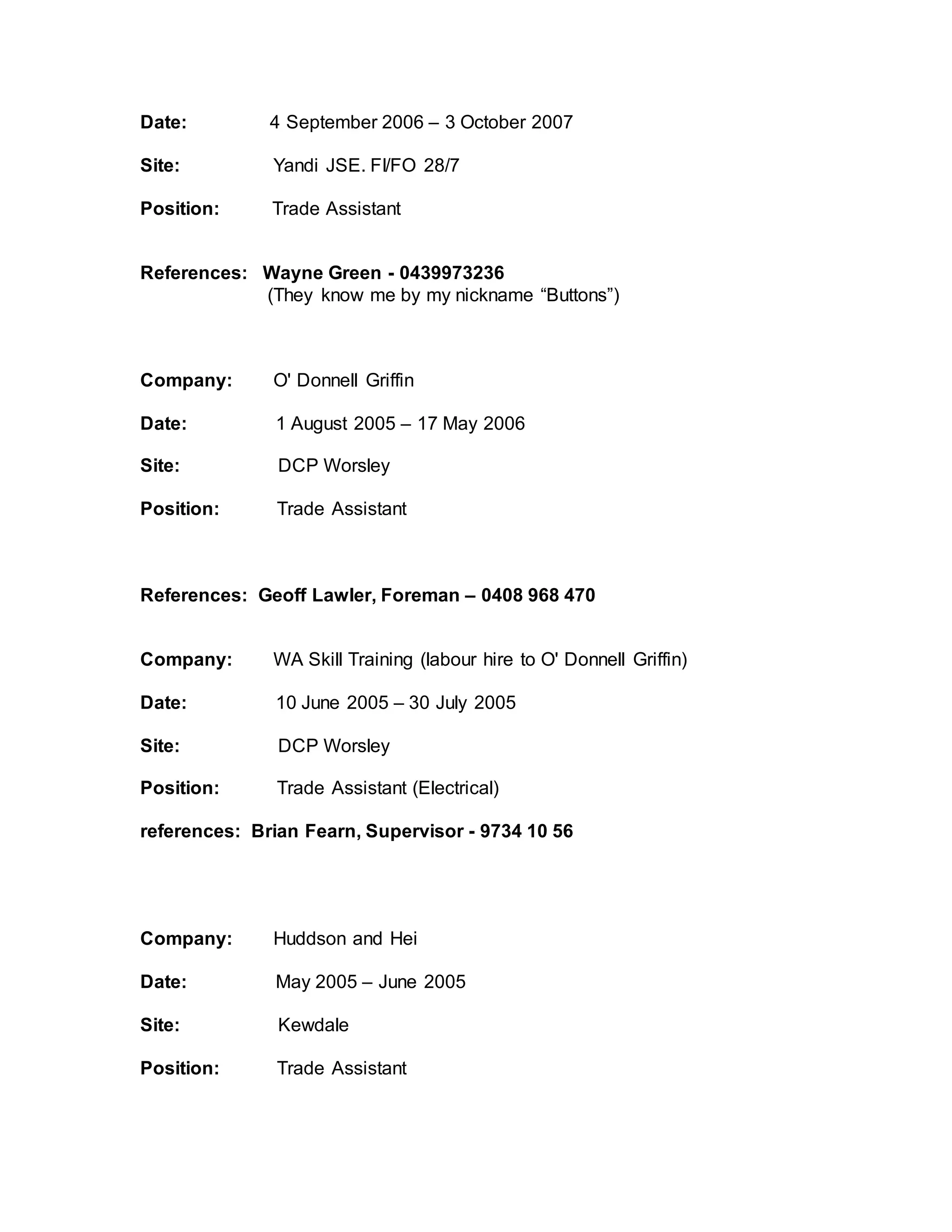 Resume MARK GREY AUG16 | PDF