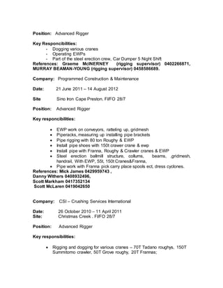 Resume MARK GREY AUG16 | PDF