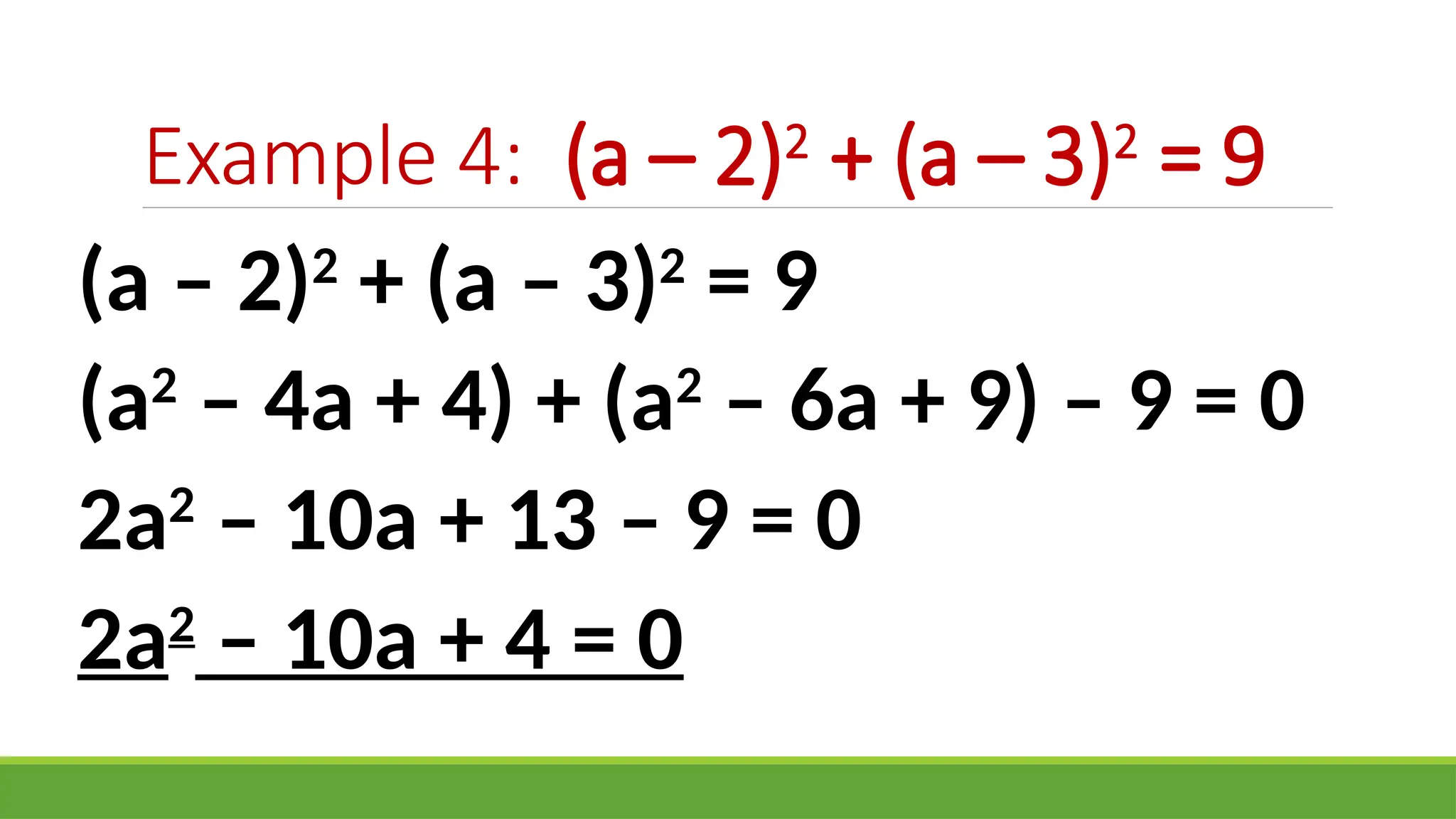EQUATIONS TRANSFORMABLE IN QUADRATIC EQUATIONS | PPTX