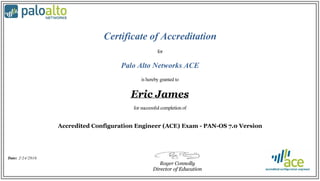 PAN-OS ACE 7.0 | PDF