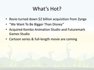 441 company report rovio | PPTX