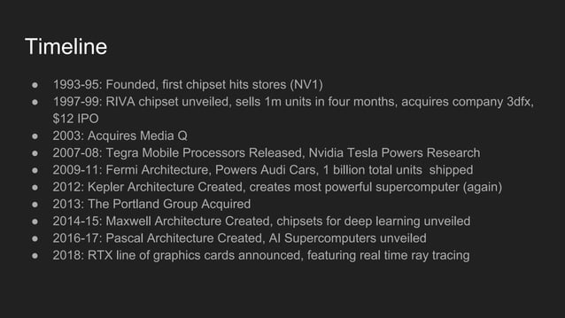 EECS441 Tom Wilcox Nvidia Presentation | PDF