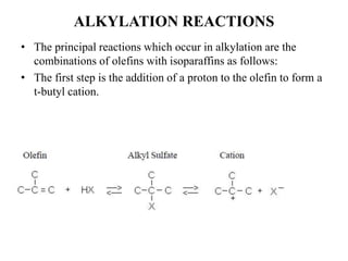 Alkylation Unit | PPTX