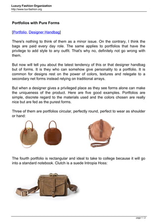 441 portfolios with-pure-forms-en | PDF | Women\'s Clothing | Women\'s ...