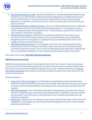AWS Certified Developer Associate Exam Jon Bonso And Adrian Formaran | PDF