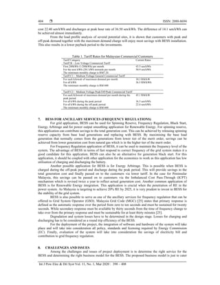 Battery energy storage system (BESS) design for peak demand reduction ...
