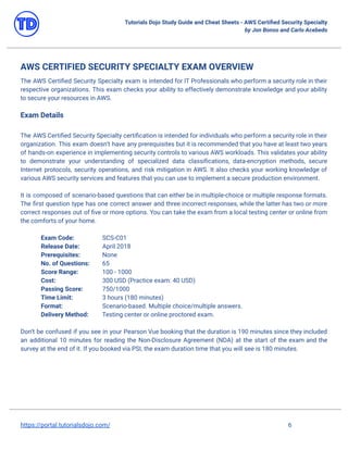 AWS Certified Security Specialty Exam Jon Bonso And Carlo Acebedo | PDF