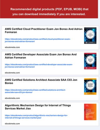 AWS Certified Security Specialty Exam Jon Bonso And Carlo Acebedo | PDF