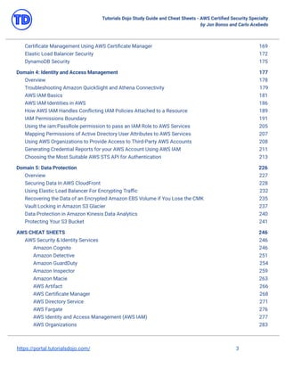 AWS Certified Security Specialty Exam Jon Bonso And Carlo Acebedo | PDF