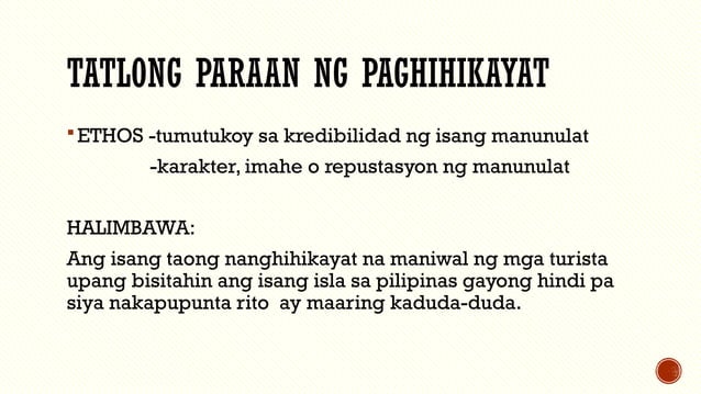 Tekstong persweysib GRADE 11 FILIPINO K-12 | PPTX