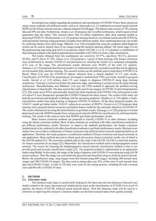 Combination of gray level co-occurrence matrix and artificial neural networks for classification ...