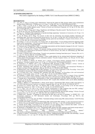 Mapping of extensible markup language-to-ontology representation for effective data integration ...