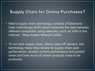Supply Chain Management-Nike | PPTX