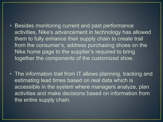 Supply Chain Management-Nike | PPTX