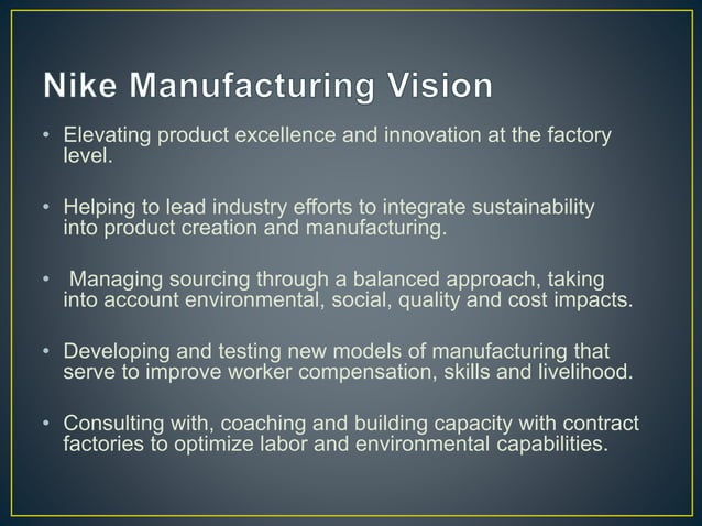 Supply Chain Management-Nike | PPTX