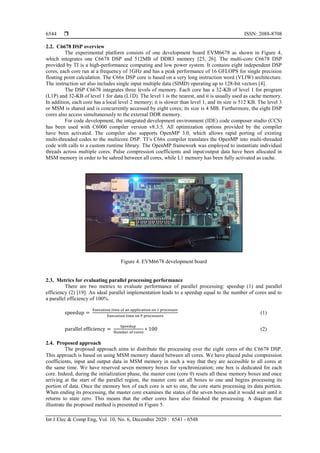 Parallel implementation of pulse compression method on a multi-core digital signal processor | PDF