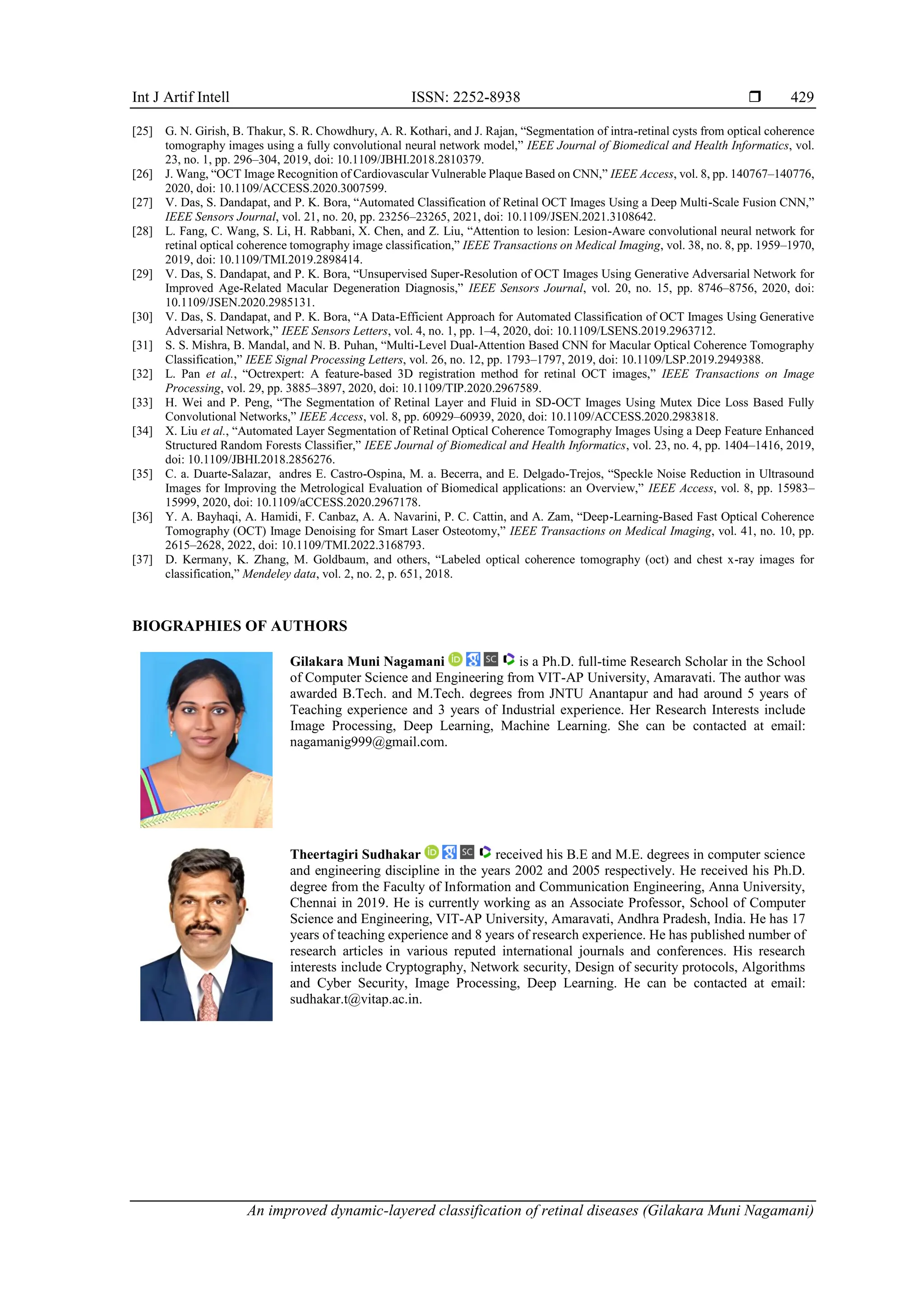 An improved dynamic-layered classification of retinal diseases | PDF