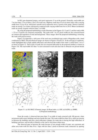 An index based road feature extraction from LANDSAT-8 OLI images | PDF ...