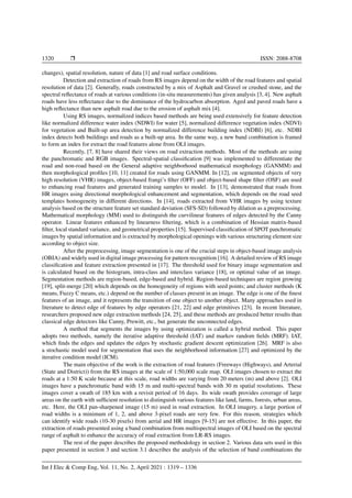 An index based road feature extraction from LANDSAT-8 OLI images | PDF | Photo Editing Software ...