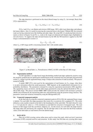 An index based road feature extraction from LANDSAT-8 OLI images | PDF ...