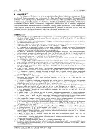 Deep neural network for lateral control of self-driving cars in urban ...