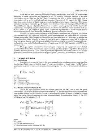 Speech signal compression and encryption based on sudoku, fuzzy C-means and threefish cipher | PDF