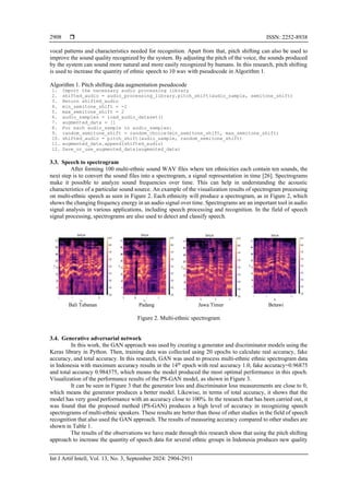 Enhanced multi-ethnic speech recognition using pitch shifting generative adversarial networks | PDF