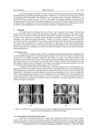 Pneumonia detection on x-ray image using improved depthwise separable convolutional neural ...