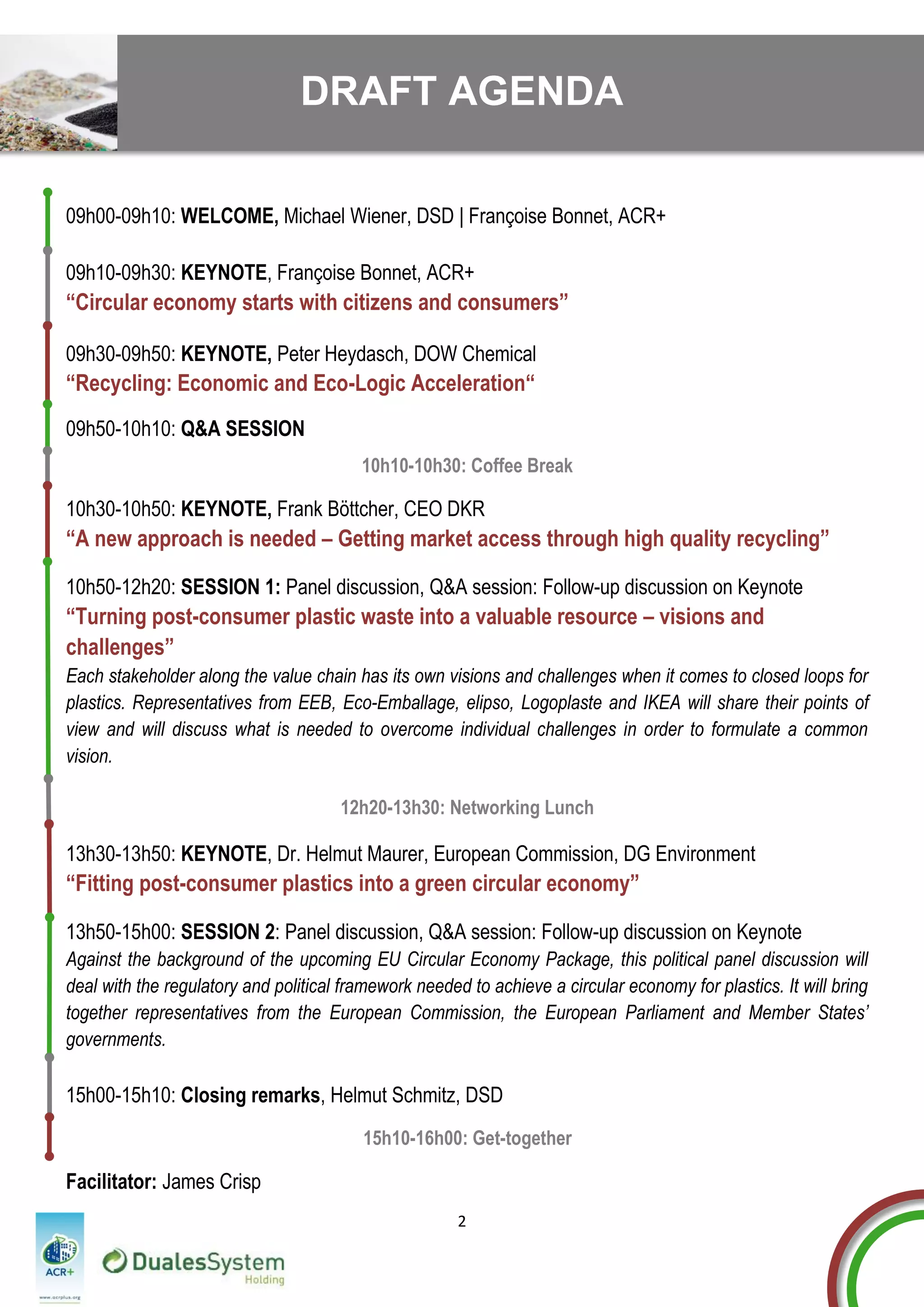 ACR_DSD_Conference_-_Programme | PDF