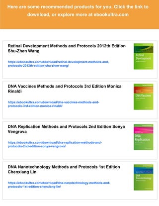 DNA Barcodes Methods and Protocols 2012th Edition W. John Kress | PDF