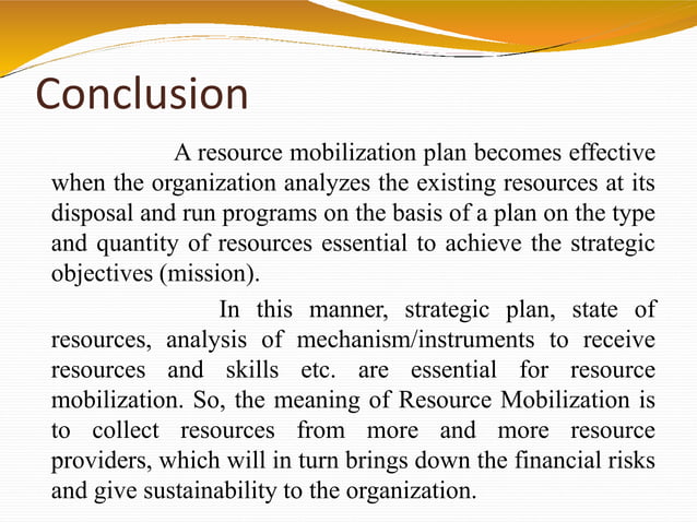 443037010-resource-mobilization strategy development | PPTX