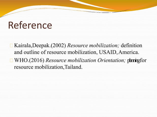 443037010-resource-mobilization strategy development | PPTX