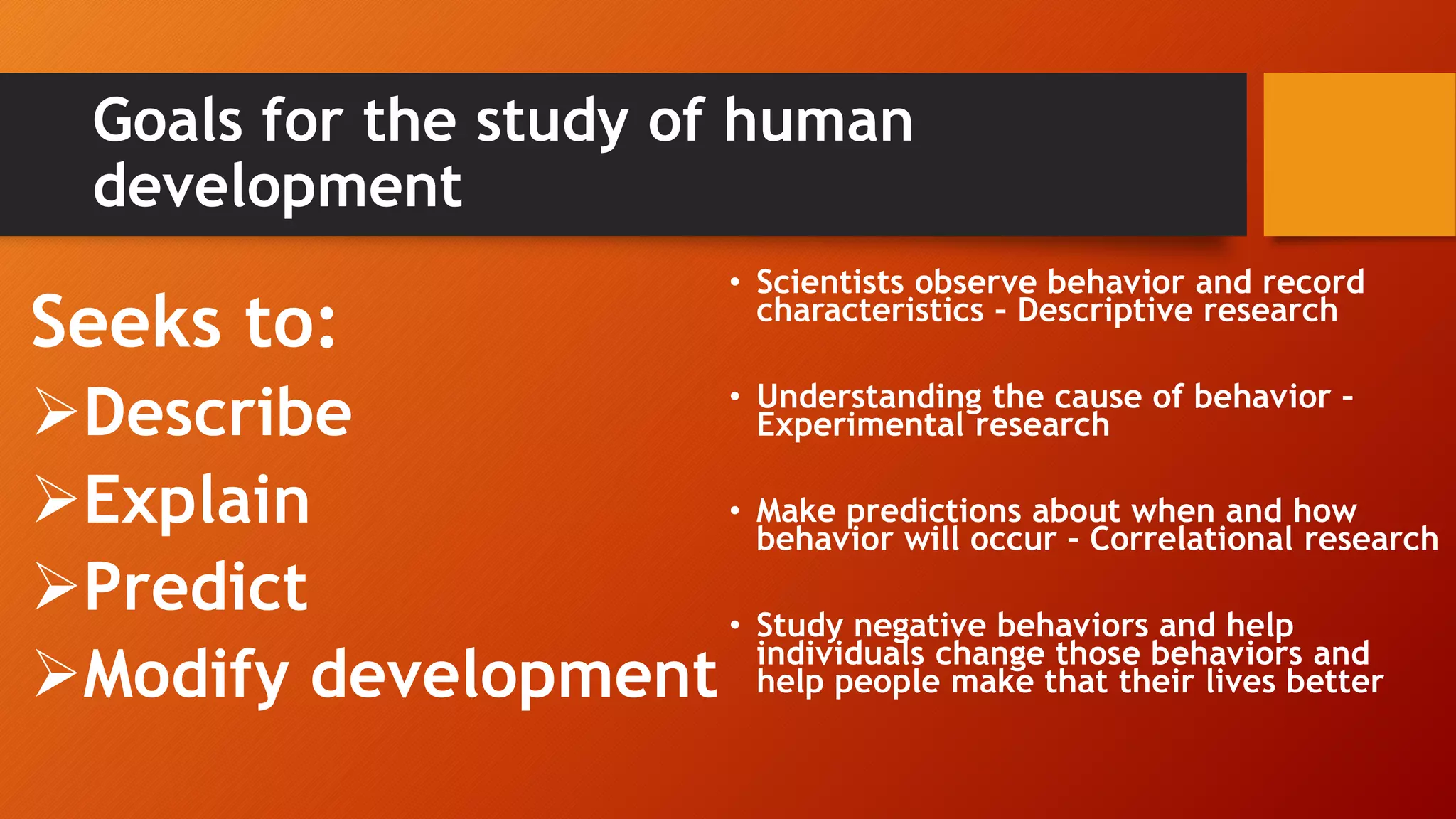 An Introduction to Understanding Life Span Human Development | PPTX