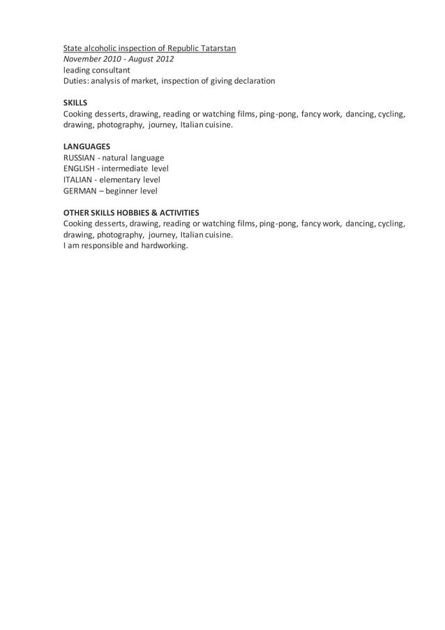 my CV2 | PDF