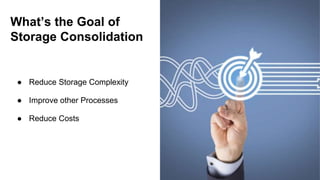 Webinar: Designing a Storage Consolidation Strategy for Today, the ...