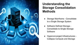 Webinar: Designing a Storage Consolidation Strategy for Today, the ...