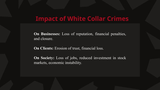What are White Collar Crimes and its types.pptx