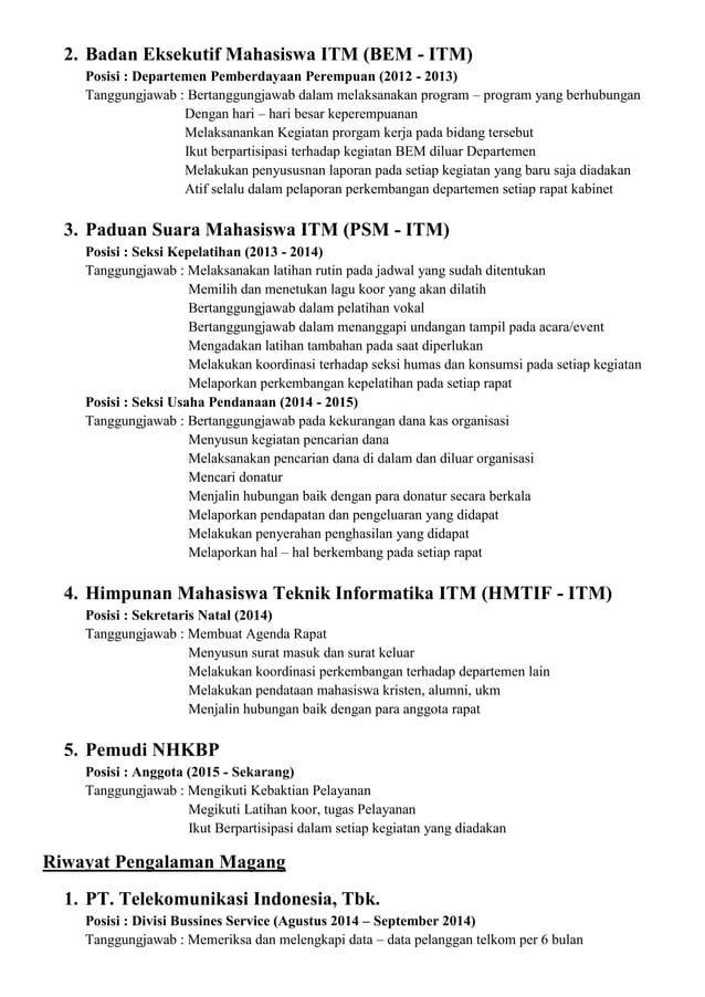 CURRICULUM VITAE. | PDF